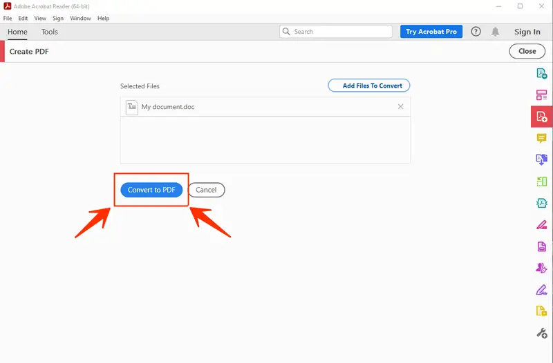 How to Convert Word to PDF on Windows 10 or 11 in 2025 - PDF Candy